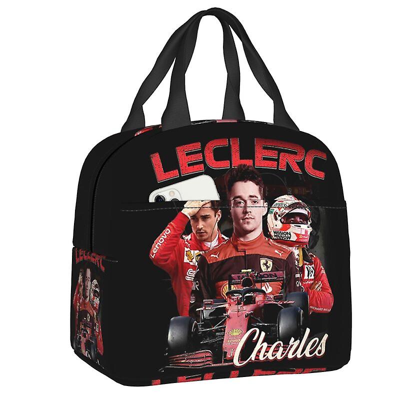 Formula One Racing Driver Leclerc Charles Thermal Insulated Lunch Bags ...