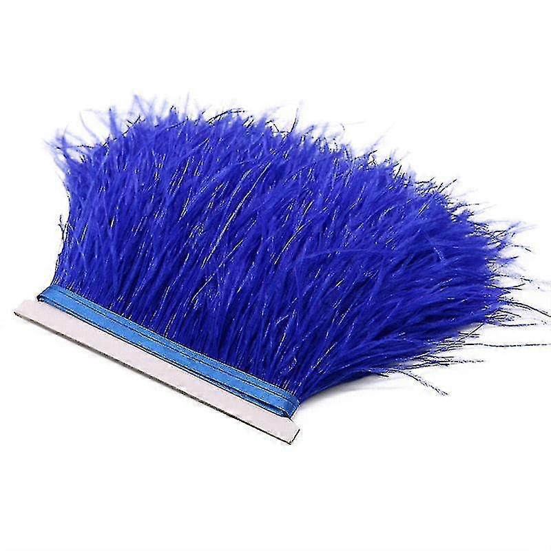 2 Meters Colorful Ostrich Feather Cloth With Feathers For Clothing ...