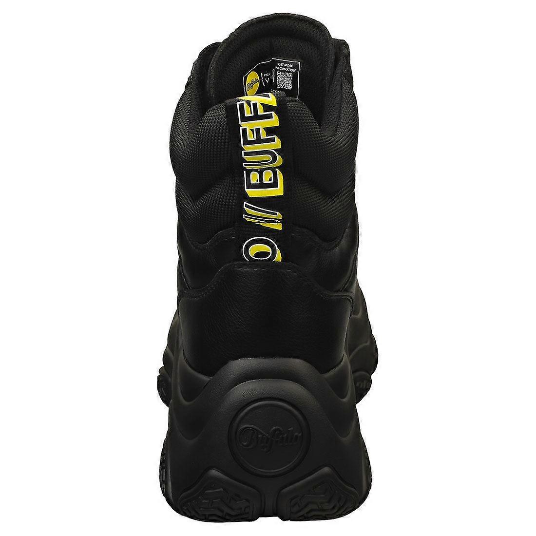 Buffalo Prowler Hike Hi Womens Platform Boots in Black | Fruugo UK