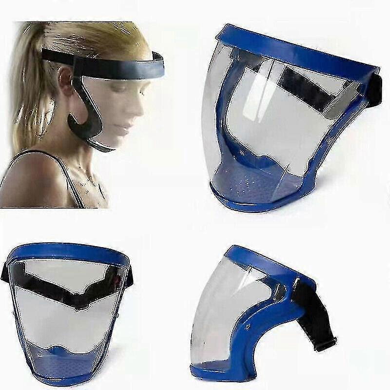 Anti-fog Full Face Shield Super Protective Head Cover Transparent ...
