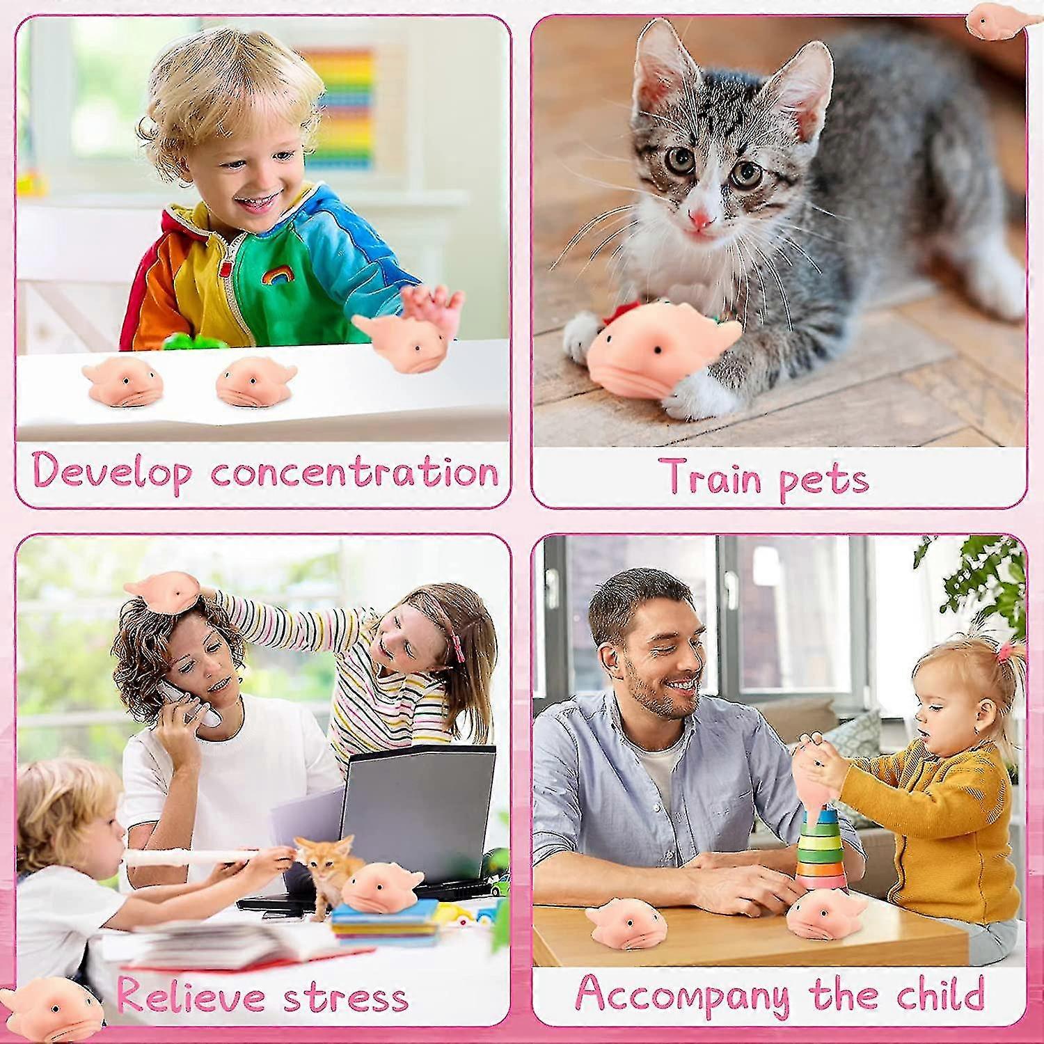 3pcs Blobfish Toys, Squishy Fidget Blob Fish Toy, Cute Animals Funny ...