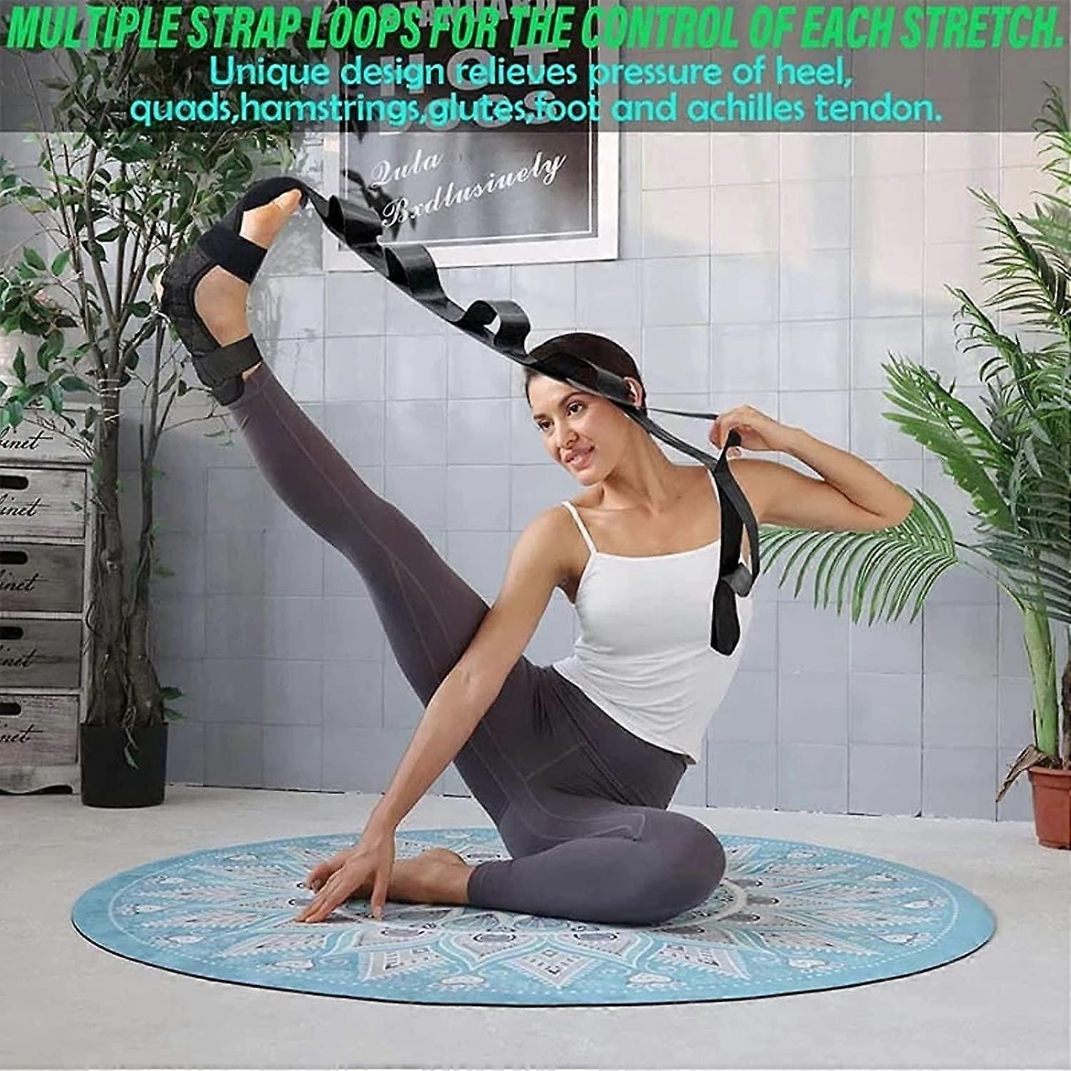 Yoga Foot Stretching Belt, Rehabilitation Ligament Strap Ankle Joint ...