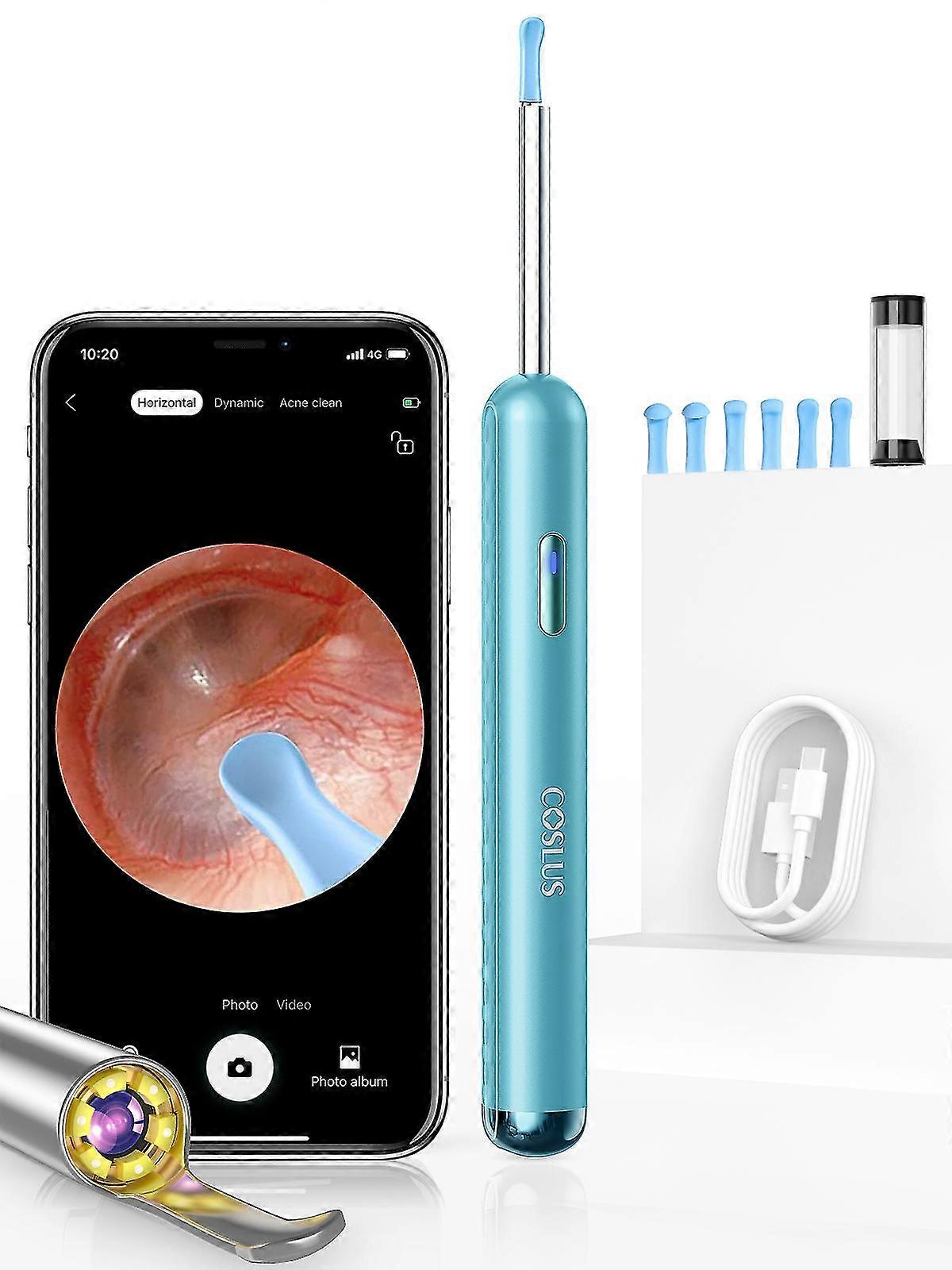 Coslus Ear Wax Removal Ear Wax Removal Tool With Camera Earwax Removal ...