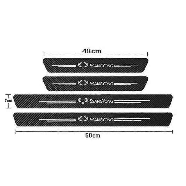 Motor Vehicle Parts Car Door Threshold Scuff Plate For Ssangyong Kyron ...