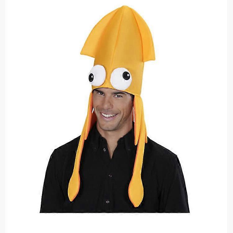 Colorful Velvet Squid Hat Octopus Hat Dance Performance Props Under The ...
