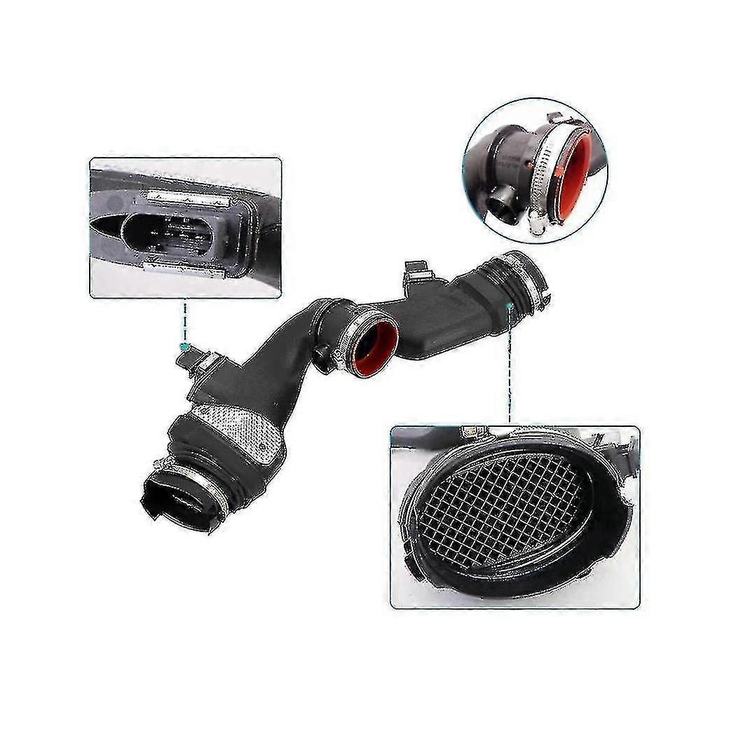 A6420908237 Car Engine Air Duct With Air Mass Sensor For E320 W211 W164 ...