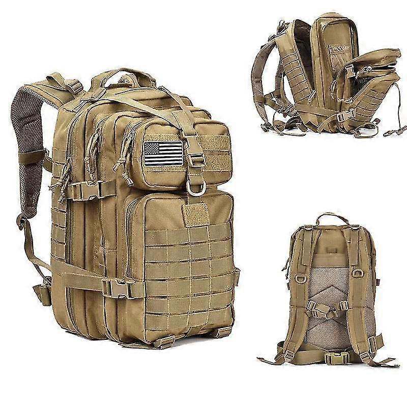 Tactical 50l Large Capacity Assault Backpack 3p Military Bag Waterproof ...
