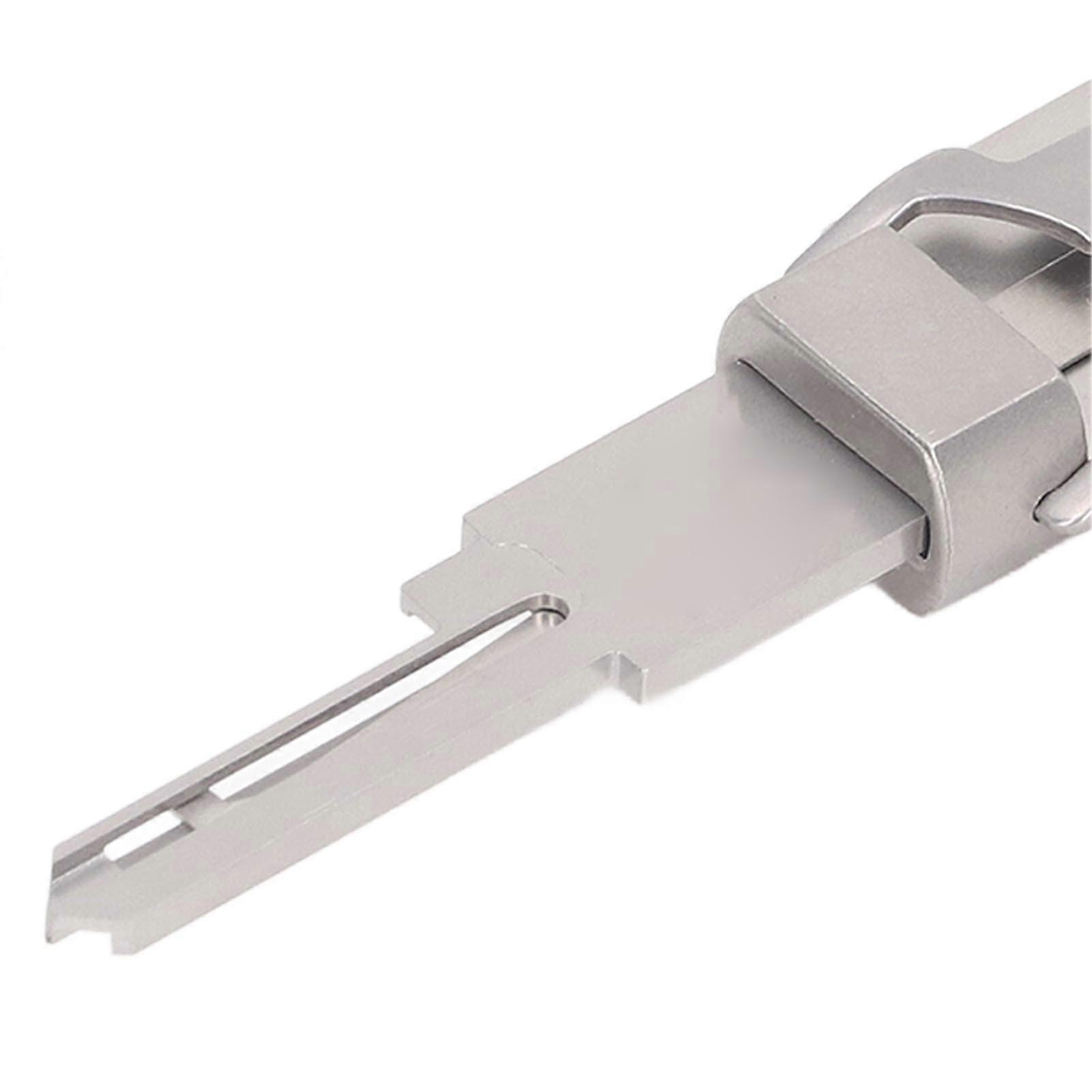 Key Decoder 2 in 1 Stainless Steel Key Pick Up Hook Tool Hardware for ...
