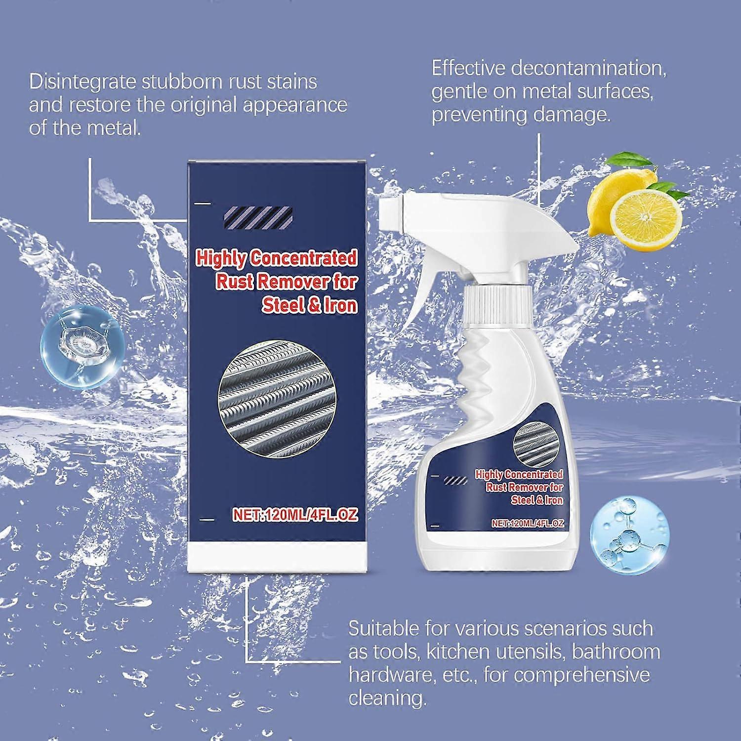 High Performance Rust Remover for Metal, Powerful Rust Remover for ...