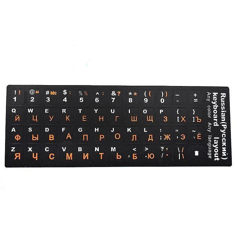Laptop/desktop Keyboard Russian Keyboard Sticker Pvc Keyboard 10 To ...