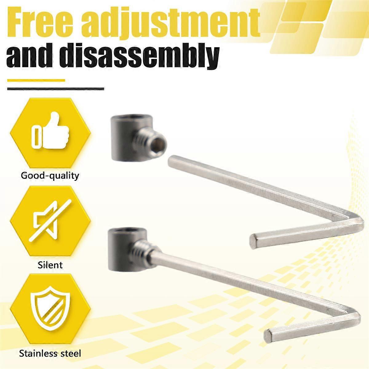 50Pcs 3mm Wire Rope Clamp for Cable Fastener Clip Adjustable Screw ...