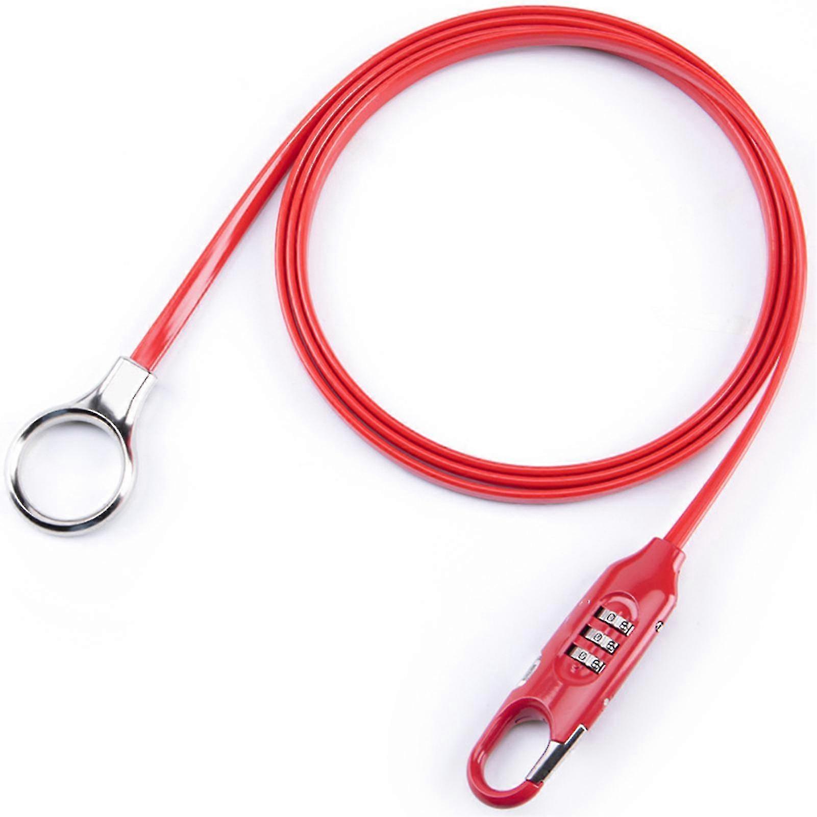 Bicycle Locks Password Locks Anti-theft Mountain Bike Locks Steel Cable ...