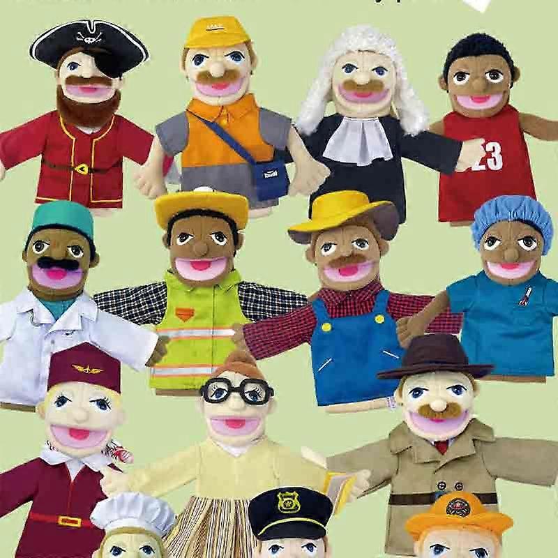 Soft Plush Toy Hand Puppet Funny Puppets Toy Professional Character ...