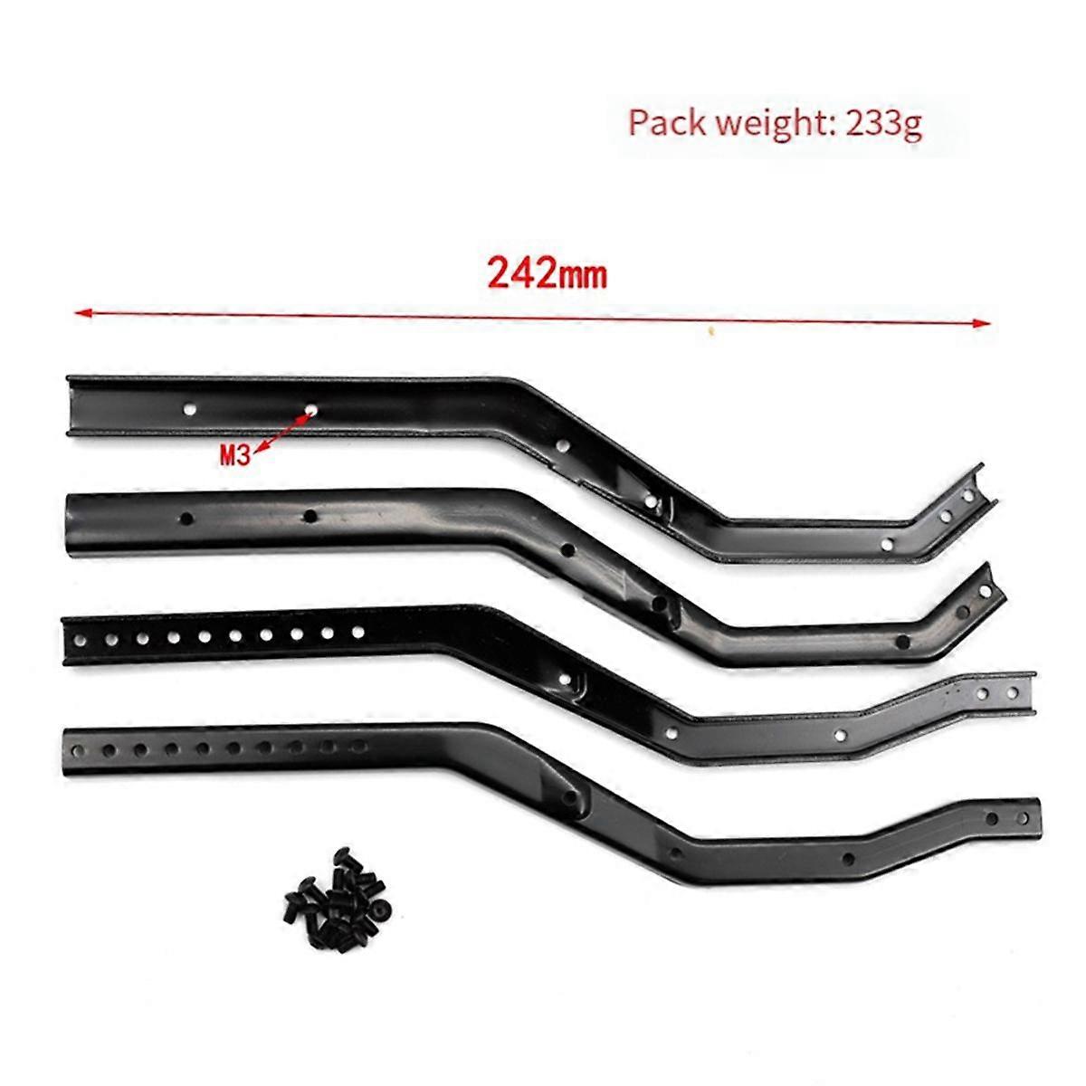 Metal Body Chassis Frame Beam for 1/10 RC Crawler Car AXIAL SCX10 III ...