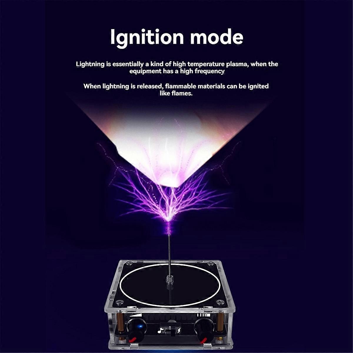 Bluetooth Music Coil, Touchable Artificial Spark Arc Generator, Science ...