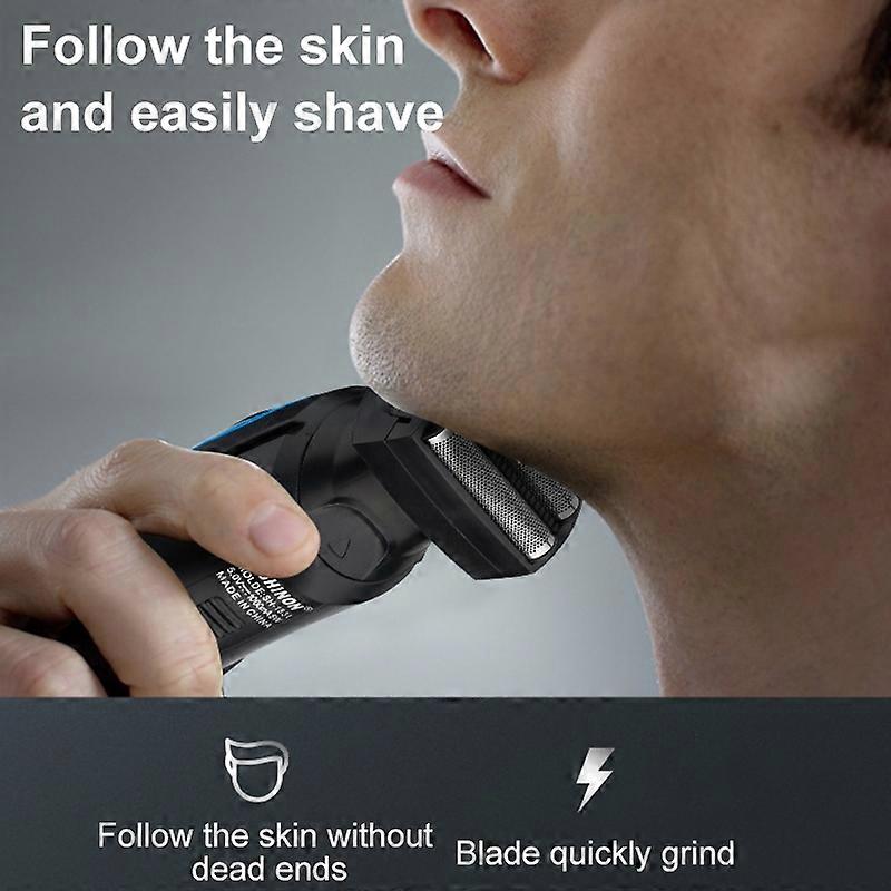 SHINON SH-1831 Multifunctional Electric Shaver Haircut Nose Hair ...