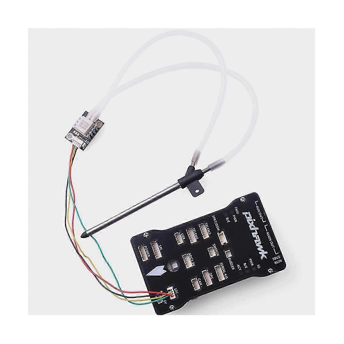 Digital Airspeed Sensor Kit Differential PITOT Pitot Tube Air Speed Meter for PX4 Autopilot(A ...