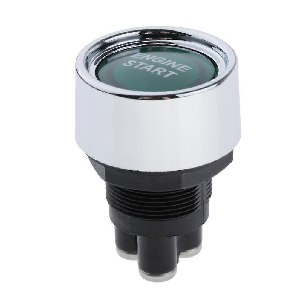 12V 50A Green Car Illuminated Engine Start Switch Push Button Race ...