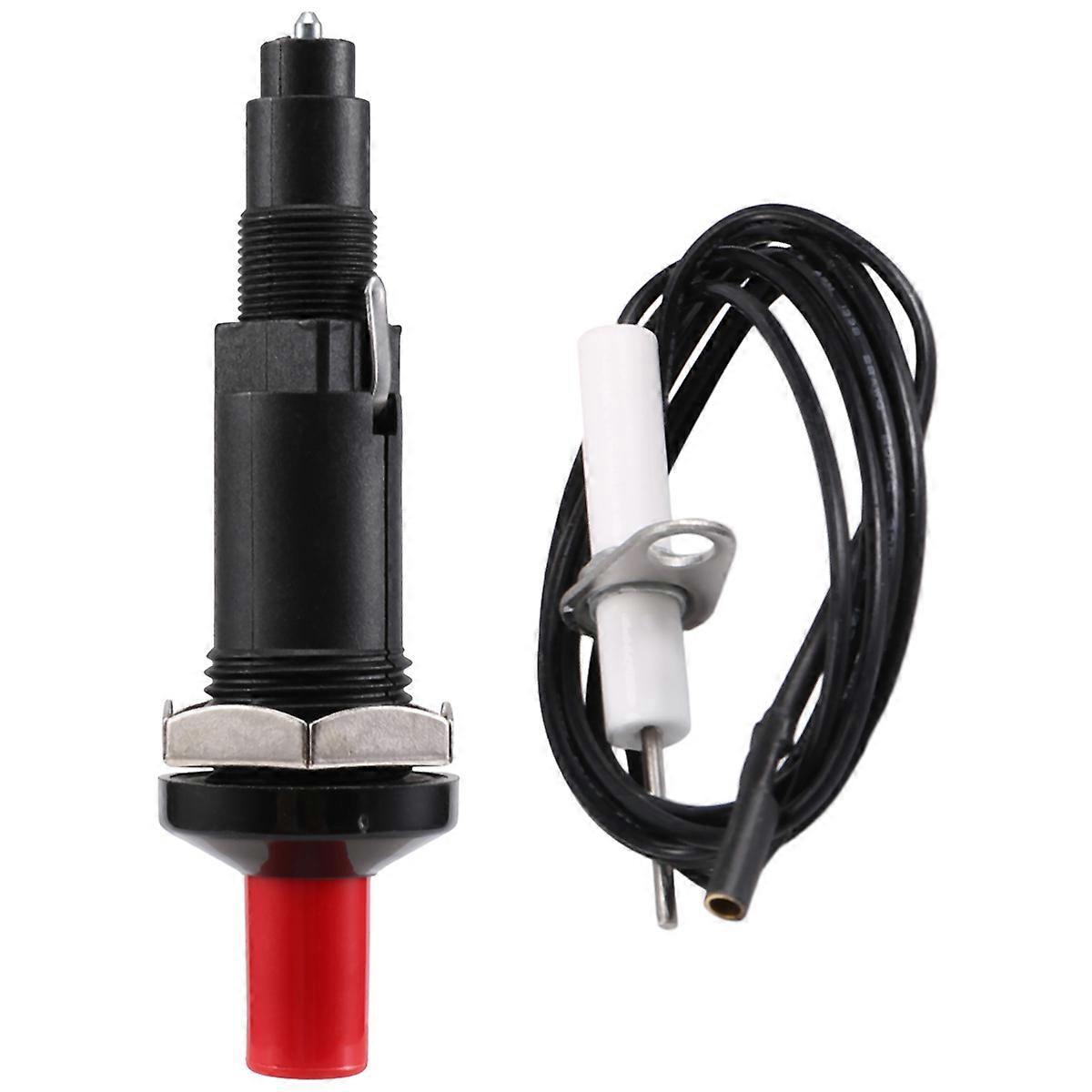 Piezo Ignition Set With Cable 1000Mm Long Push Button Kitchen Lighters ...