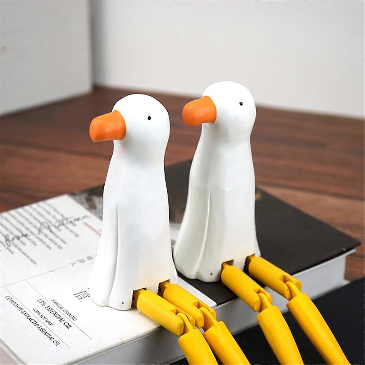 Longlegged Seagull Handmade Carved Wooden Decorations Cute Cartoon ...