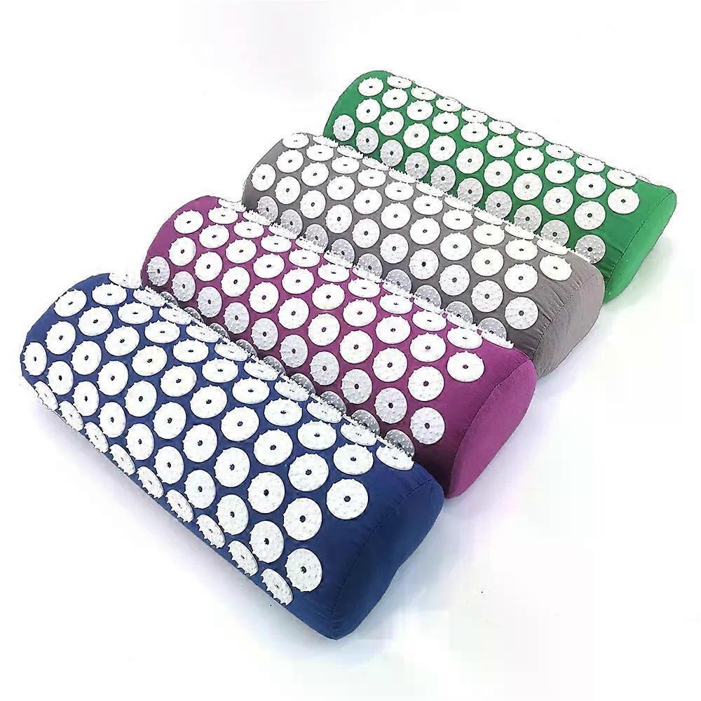Massager Cushion Massage Yoga Mat Acupressure Relieve Pain Stress Back ...