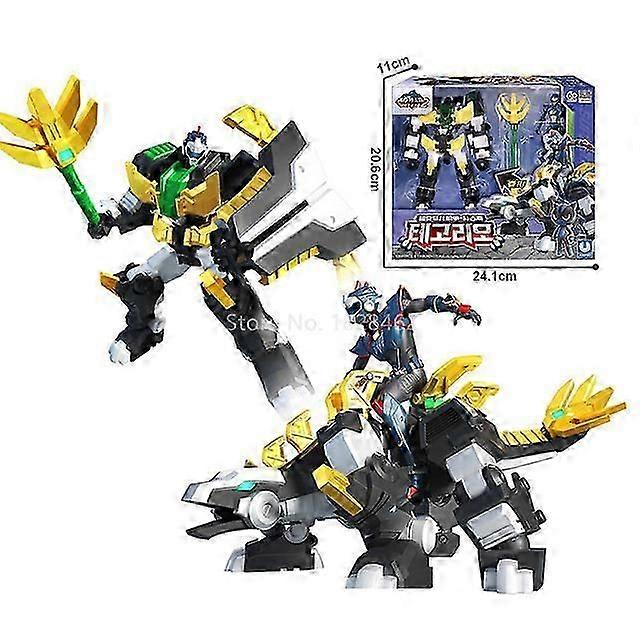 Mini Force 2 Super Dino Power Transformation Robot Toys Action Figures ...