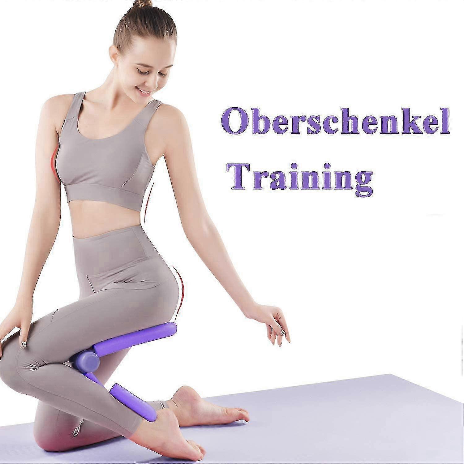 Thigh Trainer Leg Exercise Bike - Purple | Fruugo UK