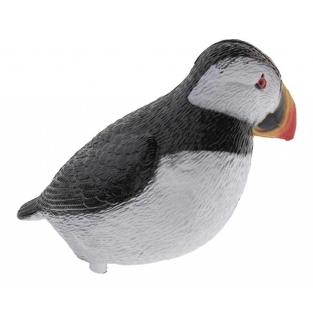 Plastic Puffin Birds Statue Garden Sculpture Indoor Outdoor Landscape ...