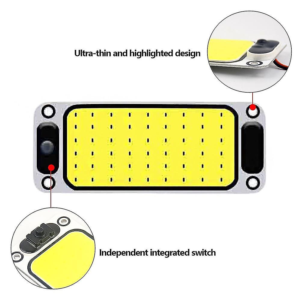 54led 12-24v Car Reading Led Night Strip Light Interior Light Ceiling ...
