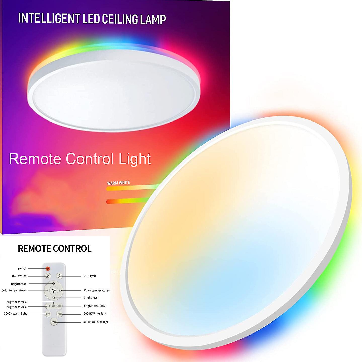 Waterproof LED Ceiling Light for Moisture-Prone Spaces, Neutral White ...