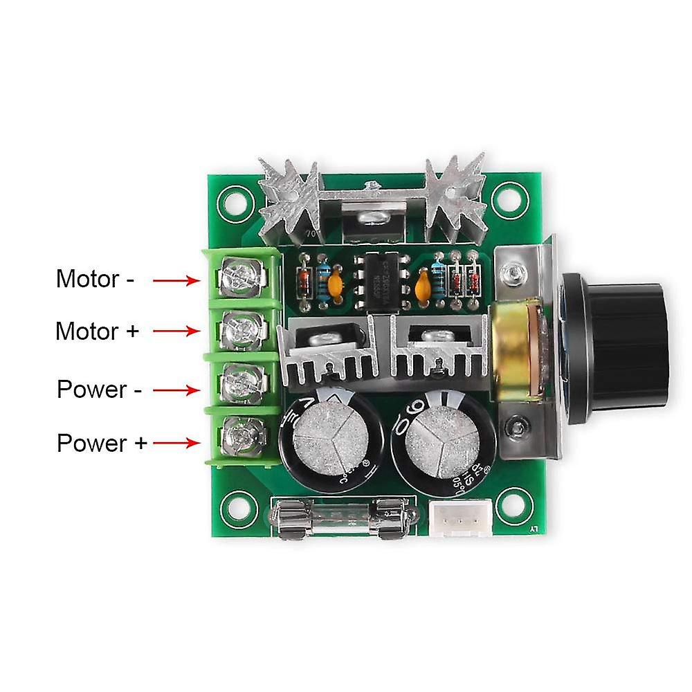Dc 12-40v 12v-40v 10a pwm Motor Drehzahlsteuerung Schalter Controller ...