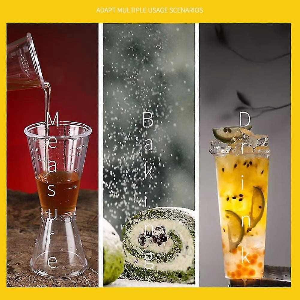 Measuring Cup Set, Inrigorous Dual Spirit Measure Cup Peg Measuring Cup ...