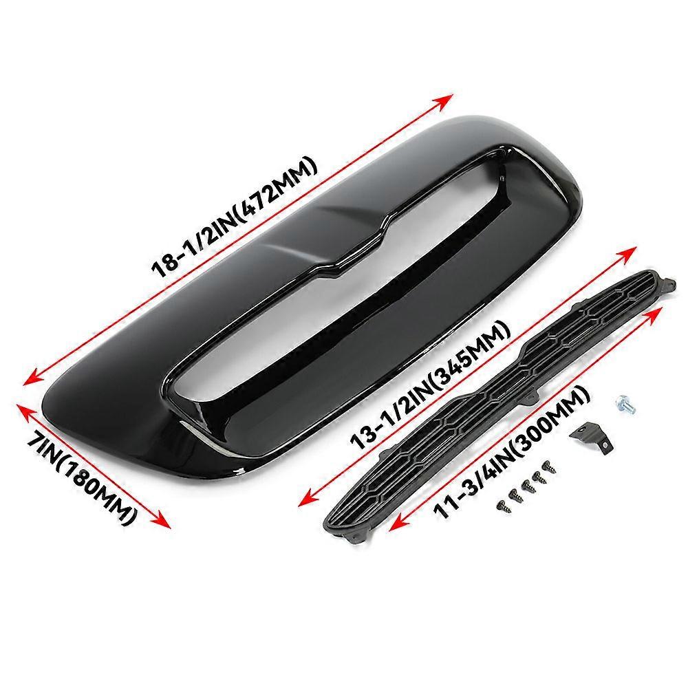 LBQ ABS Front Engine Bonnets Hood Vent Scoop For Mini Cooper S R55 R56 ...