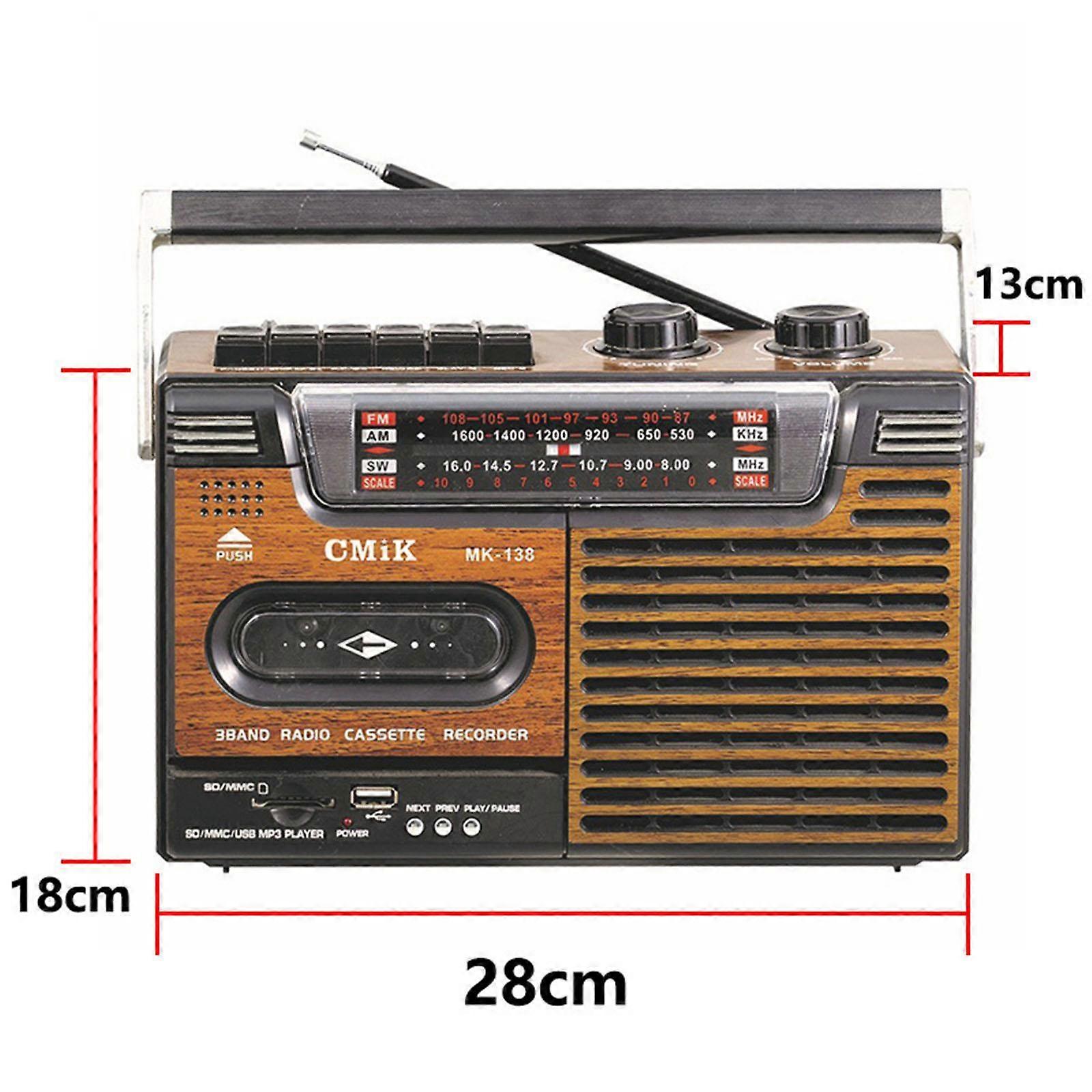 Cassette Player Multifunctional Tape Player for Music Home Language ...