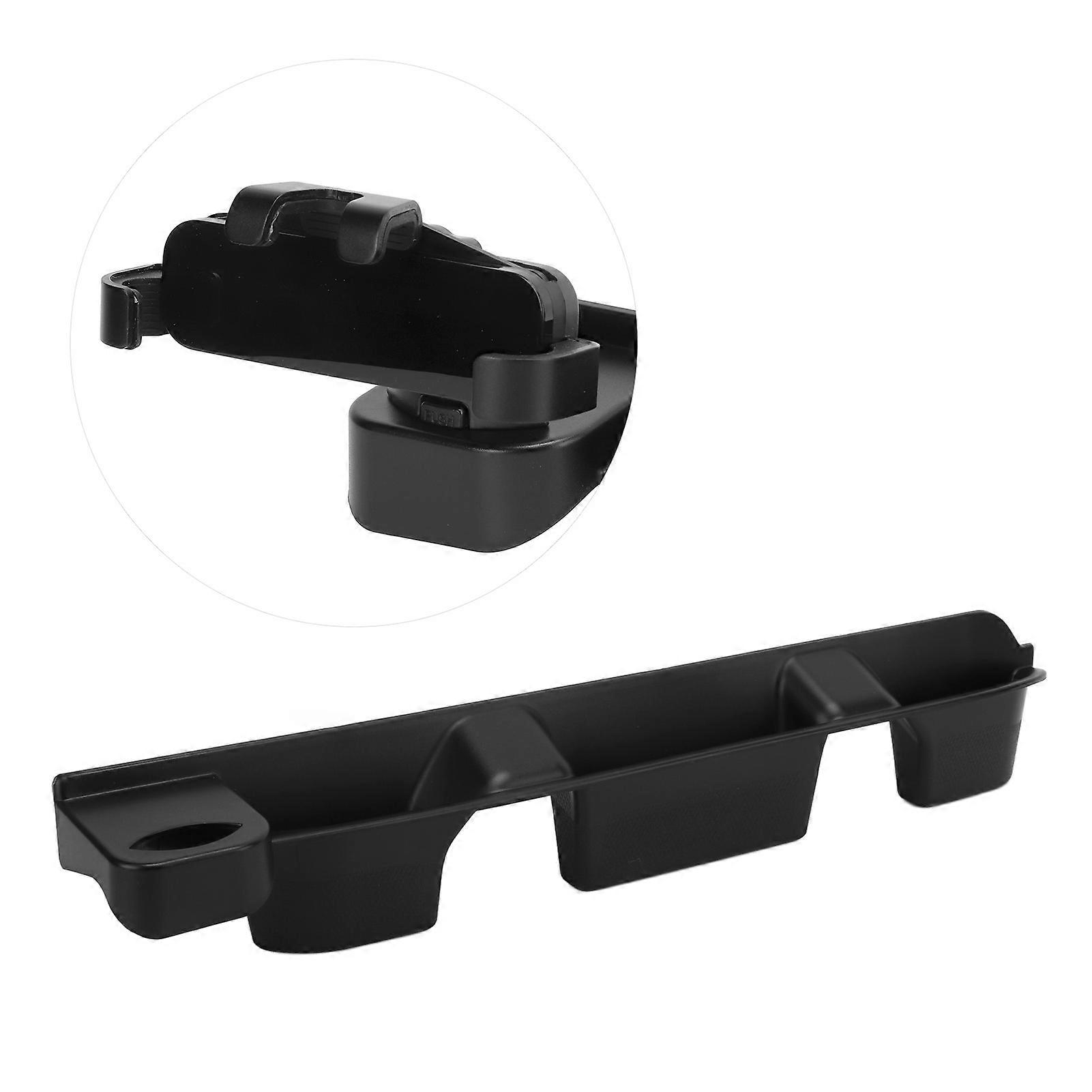Car CoPilot Front Storage Box with Phone Holder Black Replacement for ...
