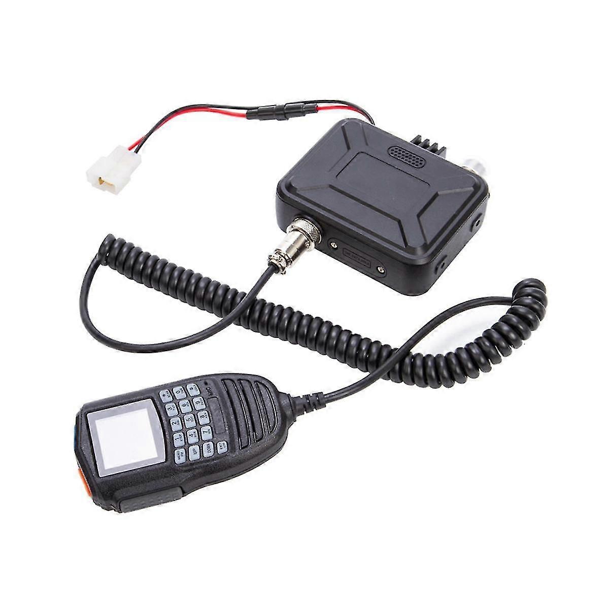 Kt-wp12 Mini Car Walkie Talkie Vhf Uhf Dual Band Handheld Microphone ...