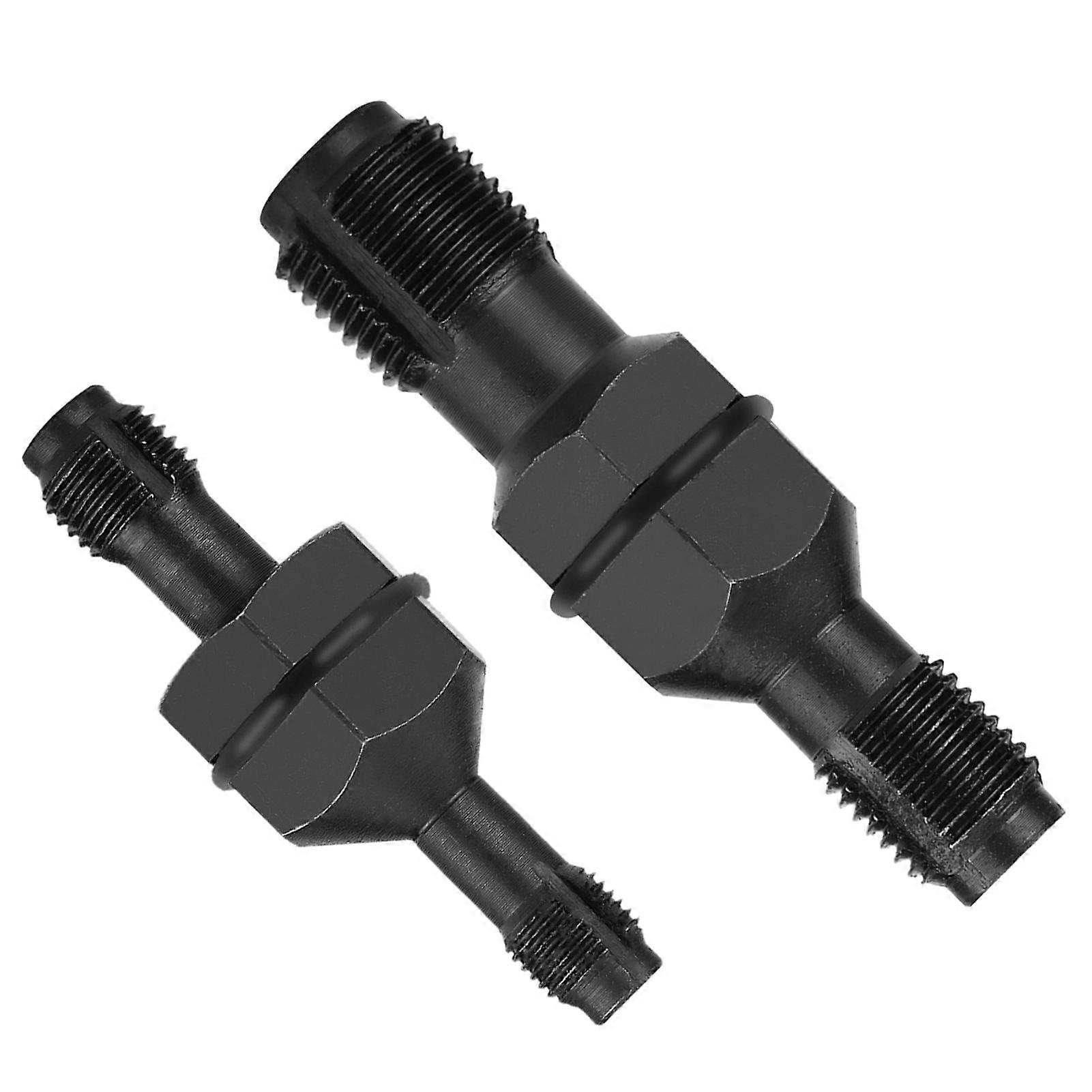 2Pcs Carbon Steel Spark Plug Thread Insert Tap Set M10*1.0 / M12*1.25 ...