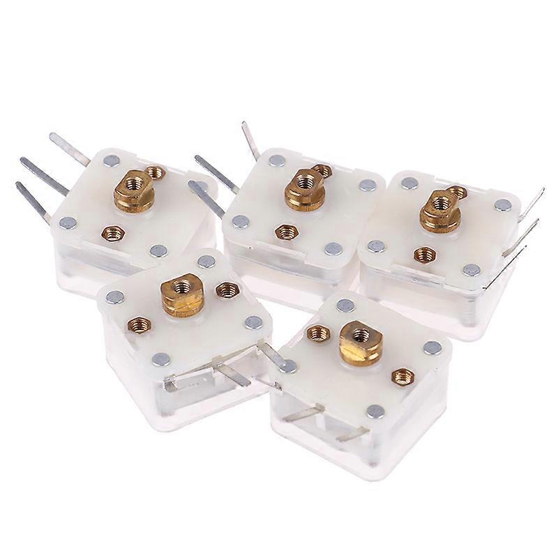 5Pcs Variable Capacitor Duplex 223p 60pf/140pf 21mm Hole Shaft Radio ...