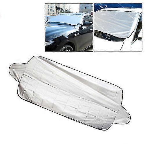 Universal Car Windshield Mirror Reflective Bar Cover Sun Shade ...