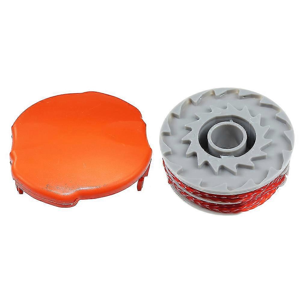 Double Autofeed Spool & Line & Spool Cap Cover For Flymo Strimmers ...
