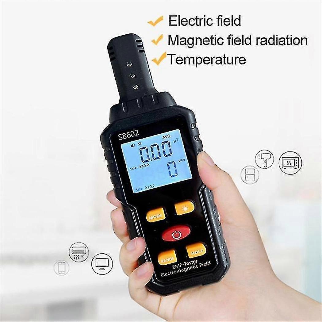 3-in-1 Radiation Dosimeter Counter Geiger Automatic Alarm Real-time ...