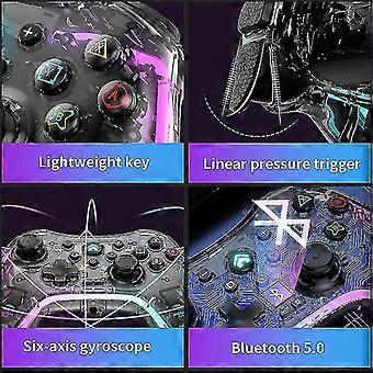 Hasacool Switch Pro Controllers For Nintendo Switch/switch Lite/oled, Wireless Switch Controller ...