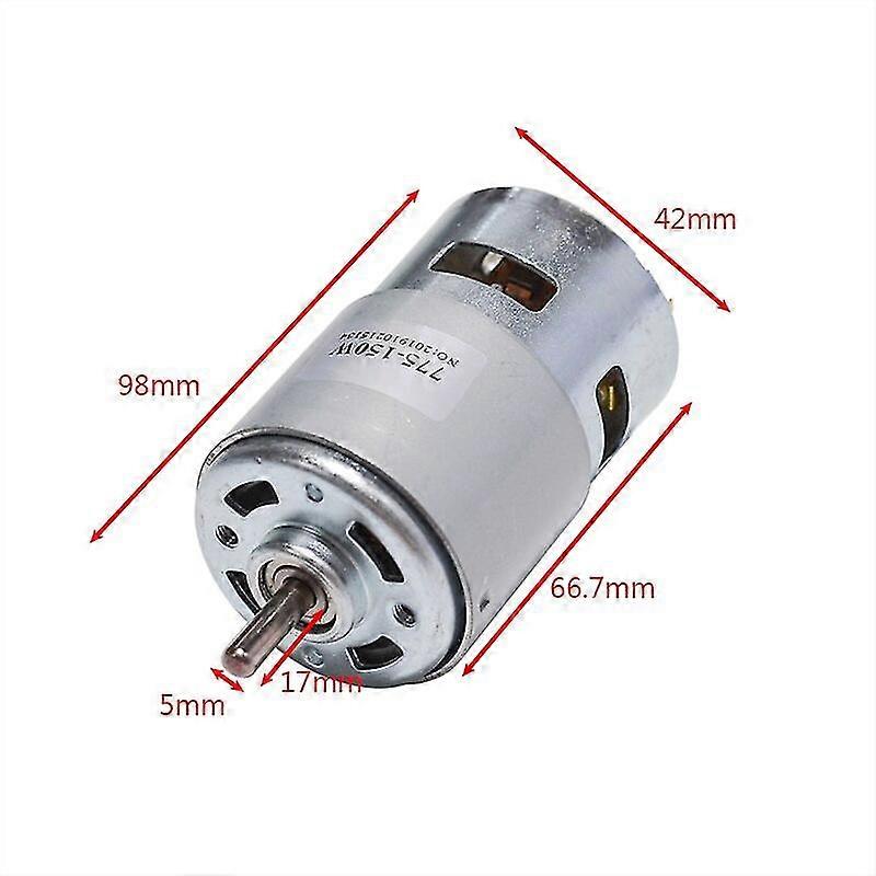 775 Motor Dc 12v 24v 80w 150w 288w Dc Motor Large Torque High Power Dc ...