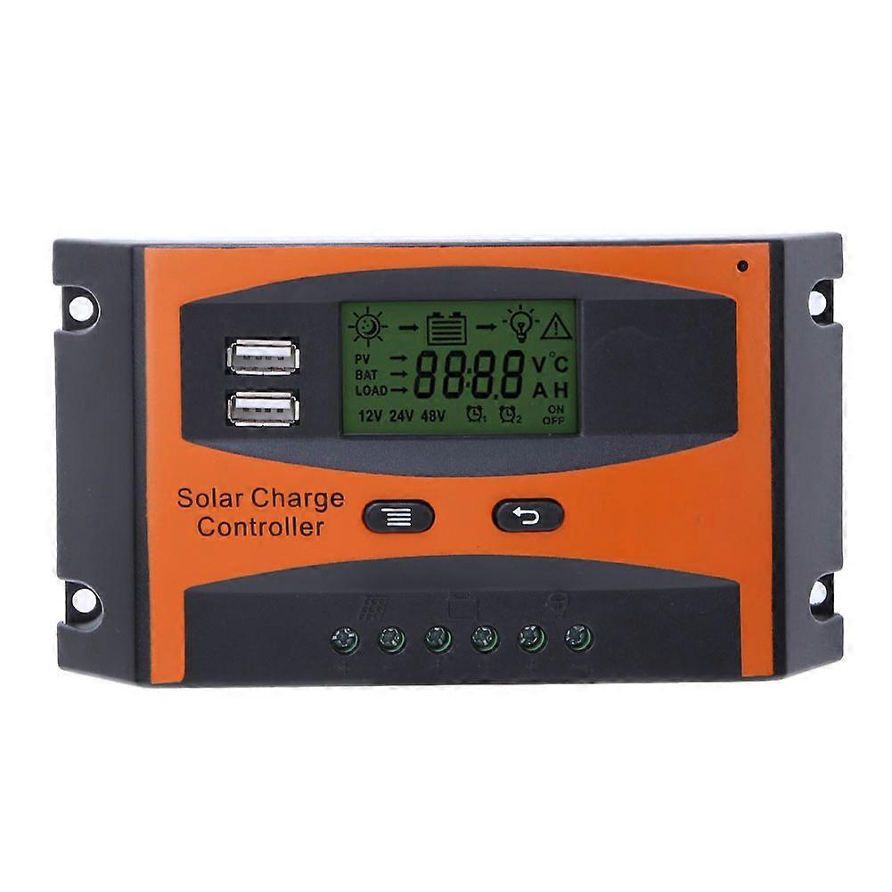 PWM Solar Charge Controller Automatic Identification 12/24V Solar Panel Regulator 20A | Fruugo UK
