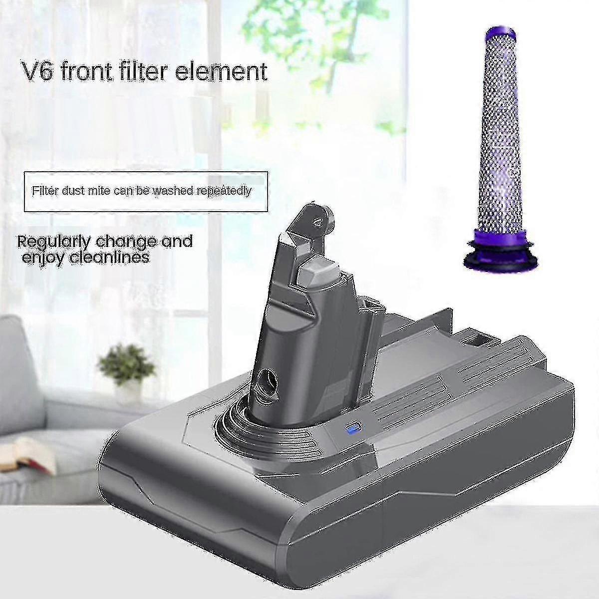 Compatible With Dyson V6 Battery 21.6v Dc62 Accessories, Cordless ...