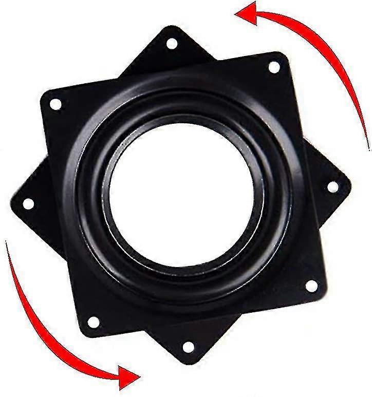 Square Rotating Swivel Plate - 4 Pcs, Lazy Susan Turntable Bearing with ...