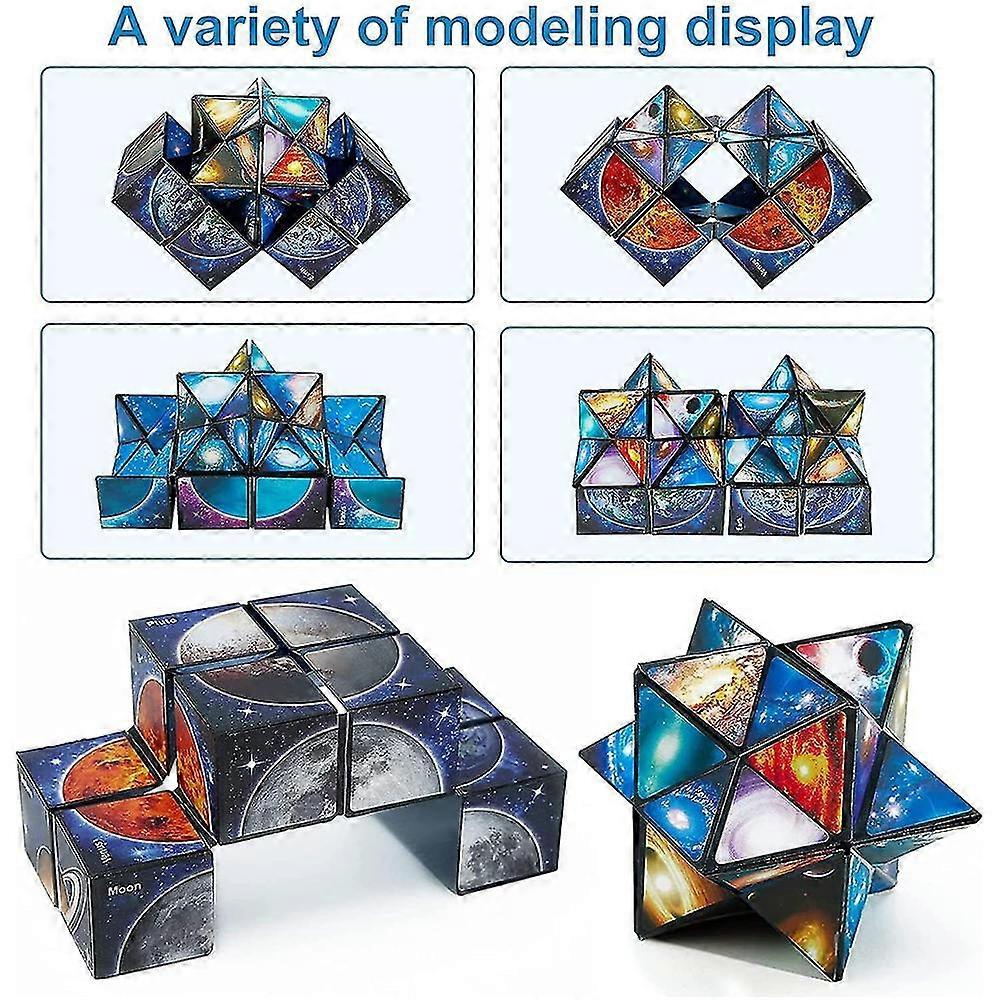 Star Sky Magic Cube Set, Educational 3d Puzzle Infinity Magic Galaxy ...