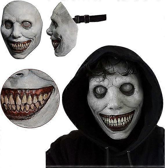 Scary Halloween mask - smiling demons, evil scary cosplay Halloween ...