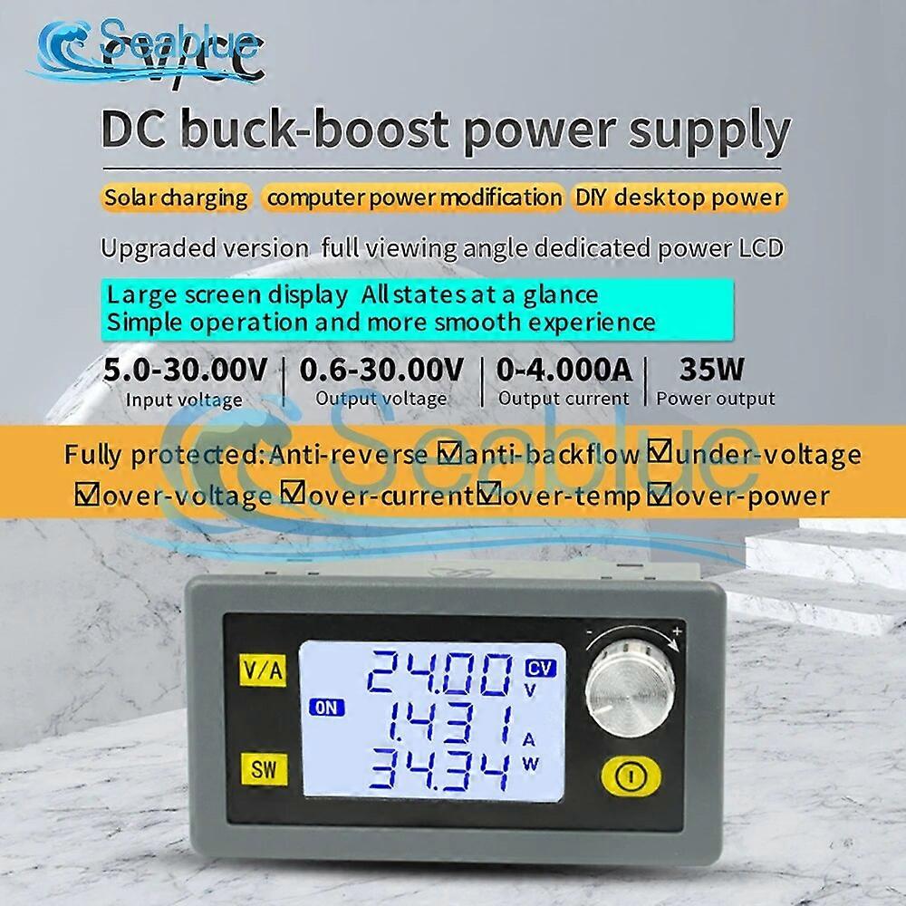 35W DC DC Buck Boost Converter DC 5-30V DIY Constant Voltage and Current Solar Charging Module ...