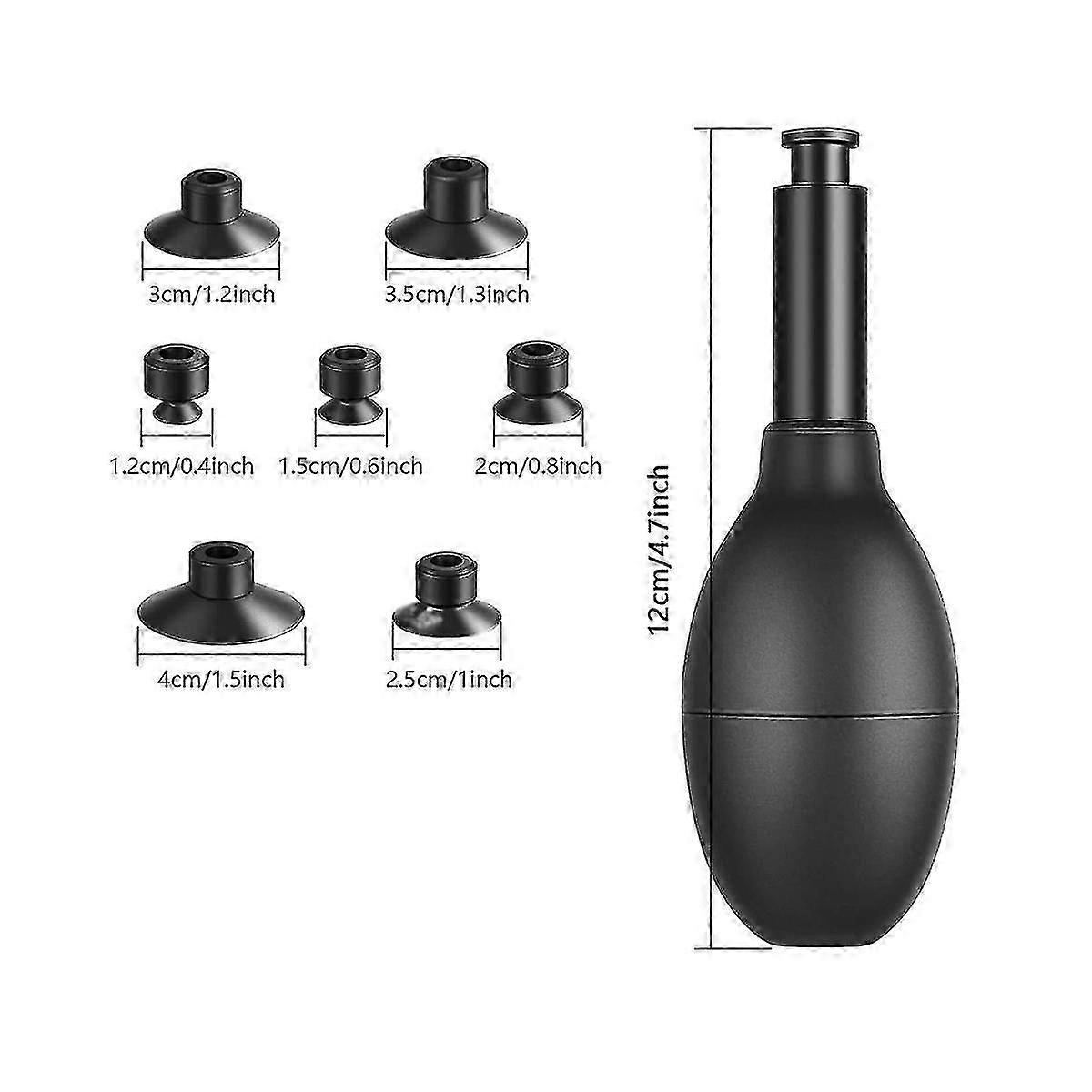 Lens Sucker Kit 8-in-1 With 7 Interchangeable Suction Cups Strong ...